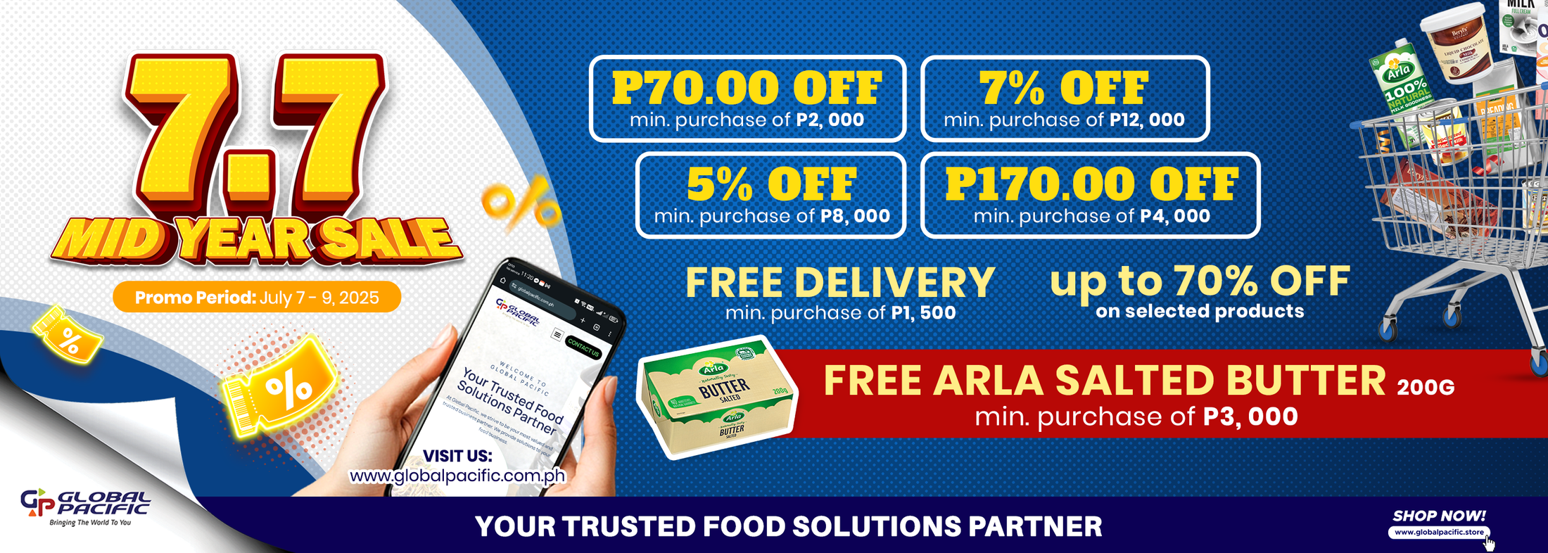 Global Pacific - Your Trusted Food Solutions Partner