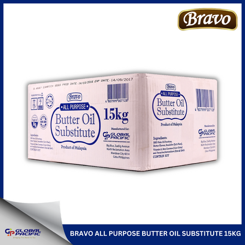BRAVO ALL PURPOSE BUTTER OIL SUBSTITUTE 15KG