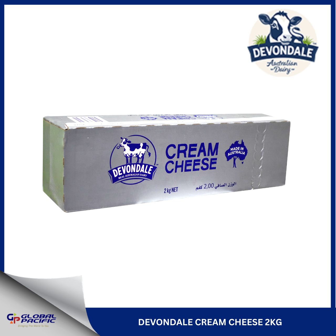 DEVONDALE CREAM CHEESE 2KG