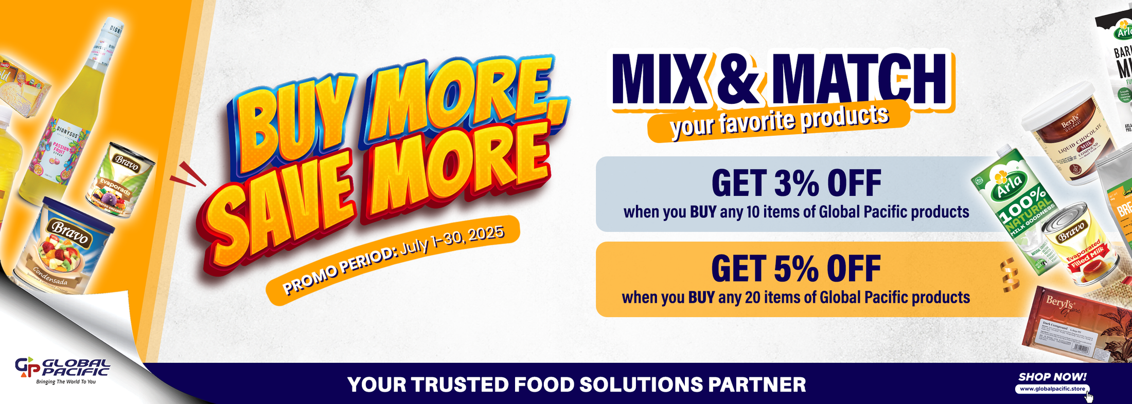 Global Pacific - Your Trusted Food Solutions Partner