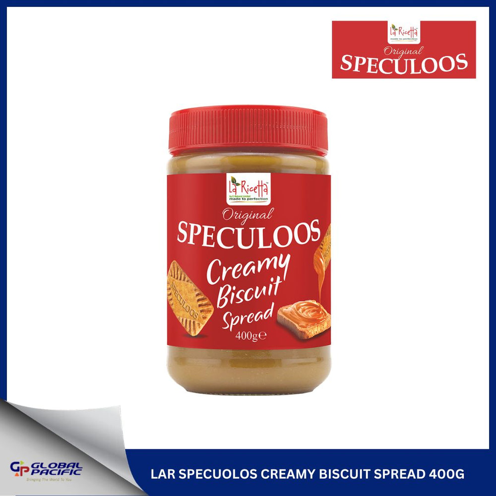 LA RICETTA SPECULOOS CREAMY BISCUIT SPREAD 400G