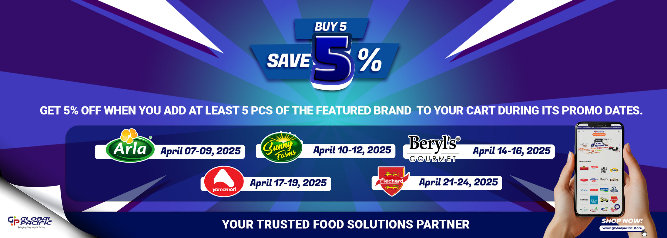 Global Pacific - Your Trusted Food Solutions Partner