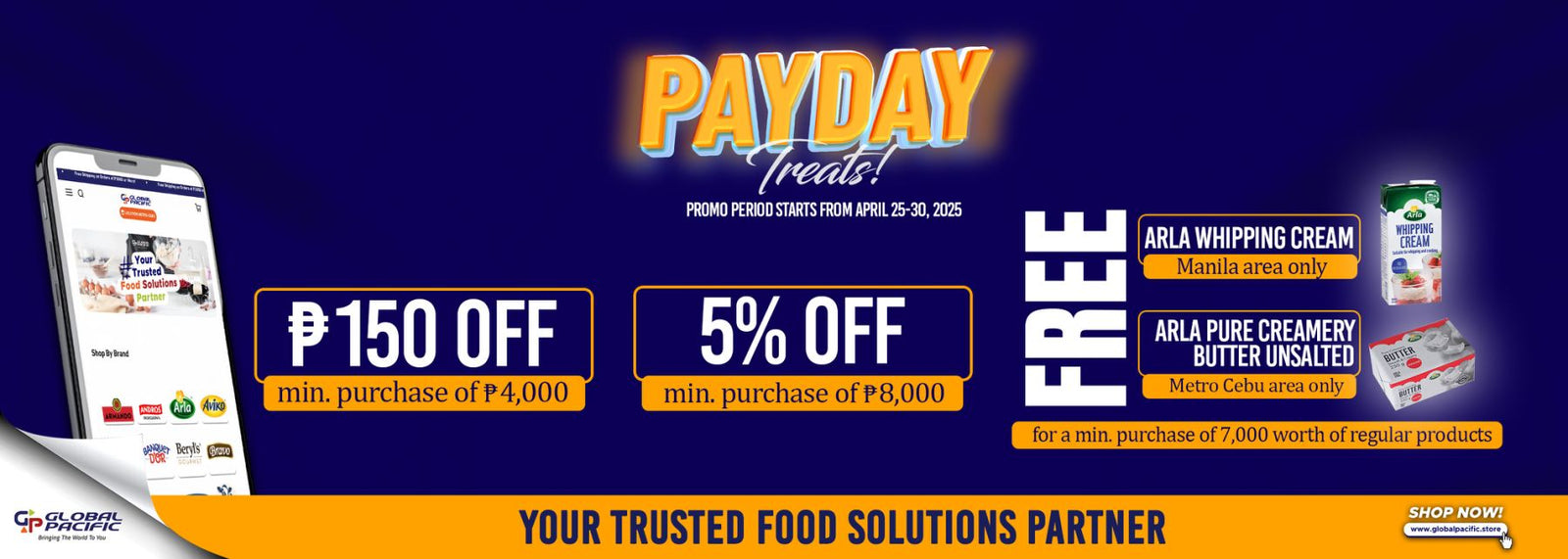Global Pacific - Your Trusted Food Solutions Partner